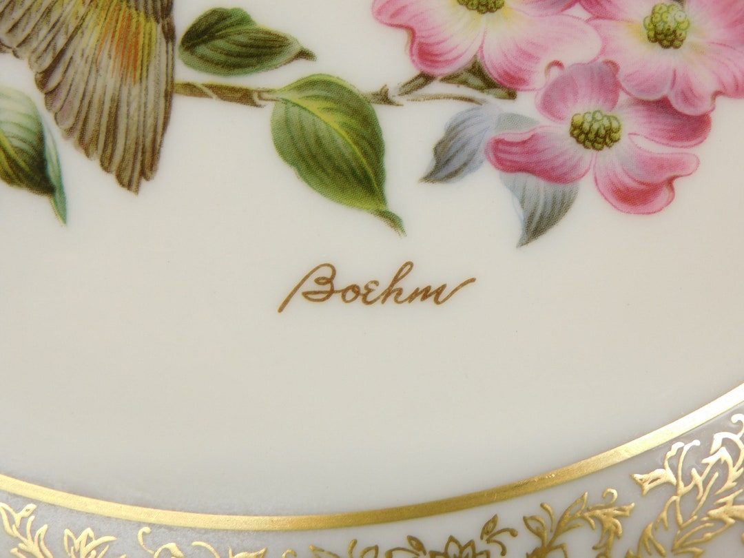 Vintage Bird Collector Plate Lenox Boehm Bird Plate, Limited Edition of ...