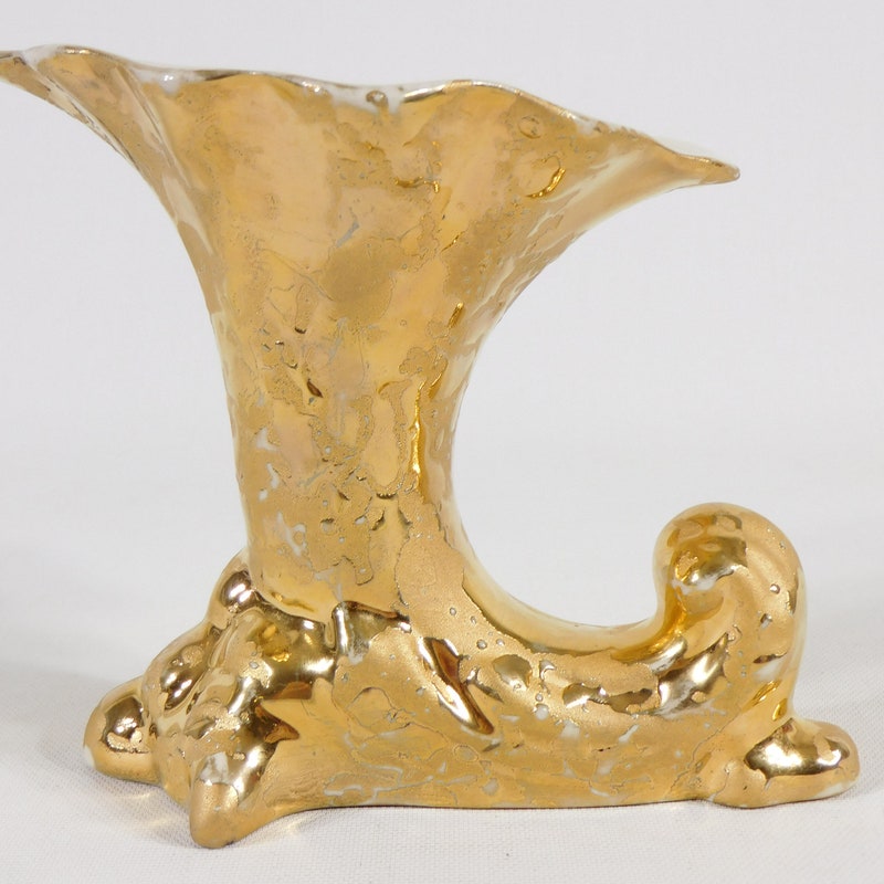 Cornucopia Vase - Etsy