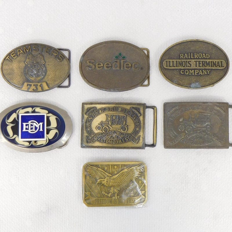 Vintage Belt Buckles - Etsy