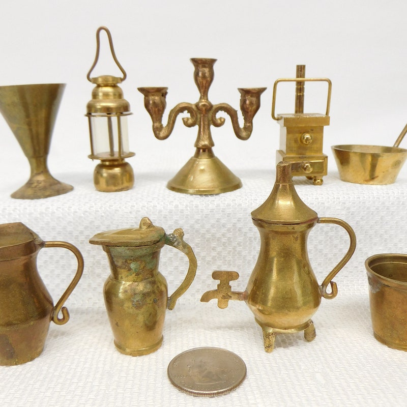 Brass Miniatures - Etsy