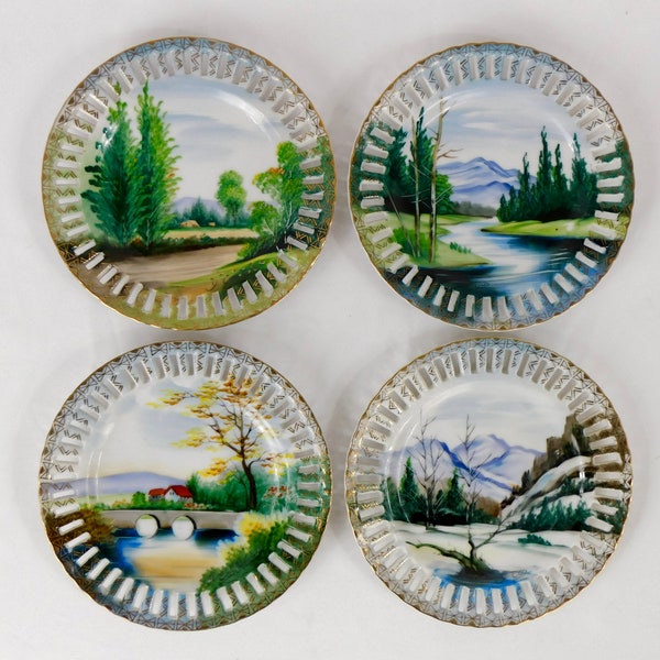 4 Seasons Plates - Etsy
