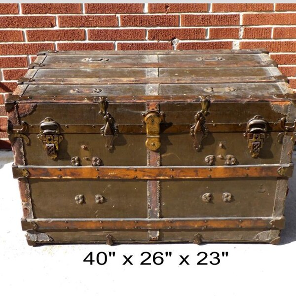 Steamer Trunk - Etsy