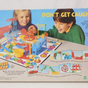Mouse Trap Board Game, Vintage 1999, Milton Bradley, Complete and Ready ...