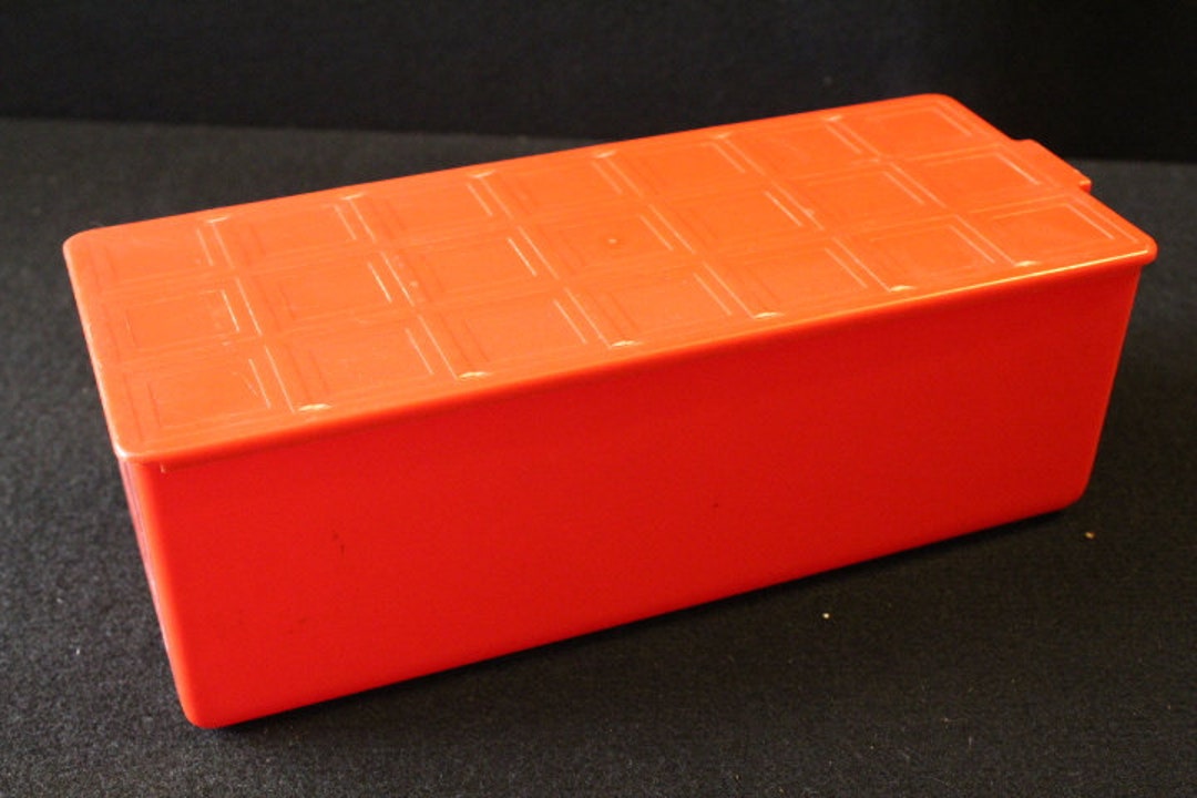 Vintage Red Picnic Box, Sandwich Box, Lunch Box, Food Storage - Etsy