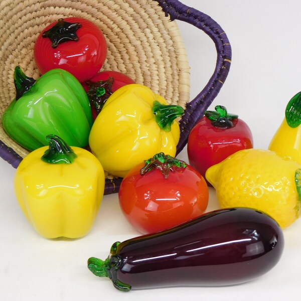 Glass Vegetable - Etsy