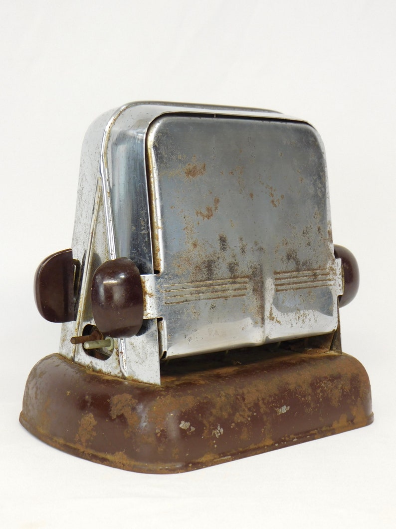 Vintage Electric Toaster Drop Down Sides Aged NON WORKING - Etsy