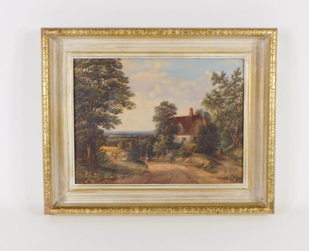 Vintage Antique Alfred Vickers , Spring Afternoon, Framed Art ...