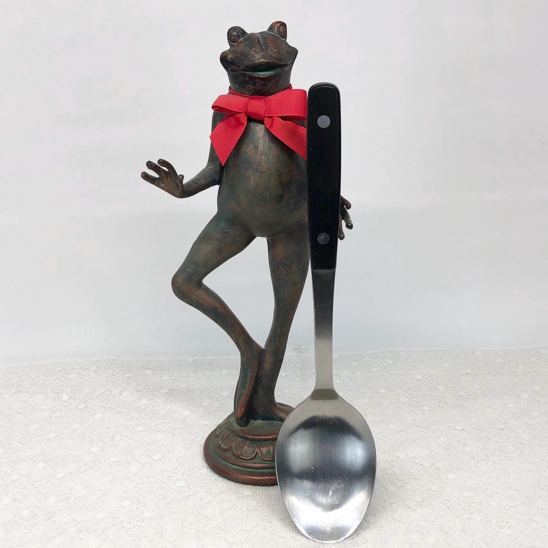 Vintage Bobby Flay Cooking Spoon, Stainless Steel, Made in USA, Kitchen ...