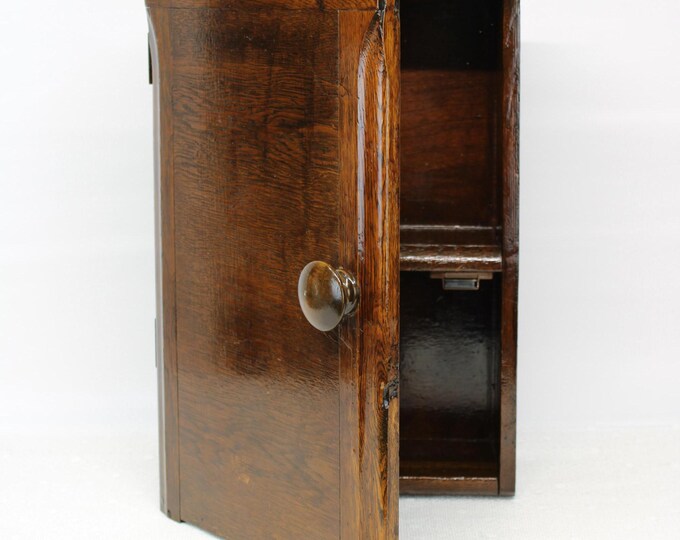 Primitive Handmade Wooden Cabinet Dovetailed Construction Lacquered ...