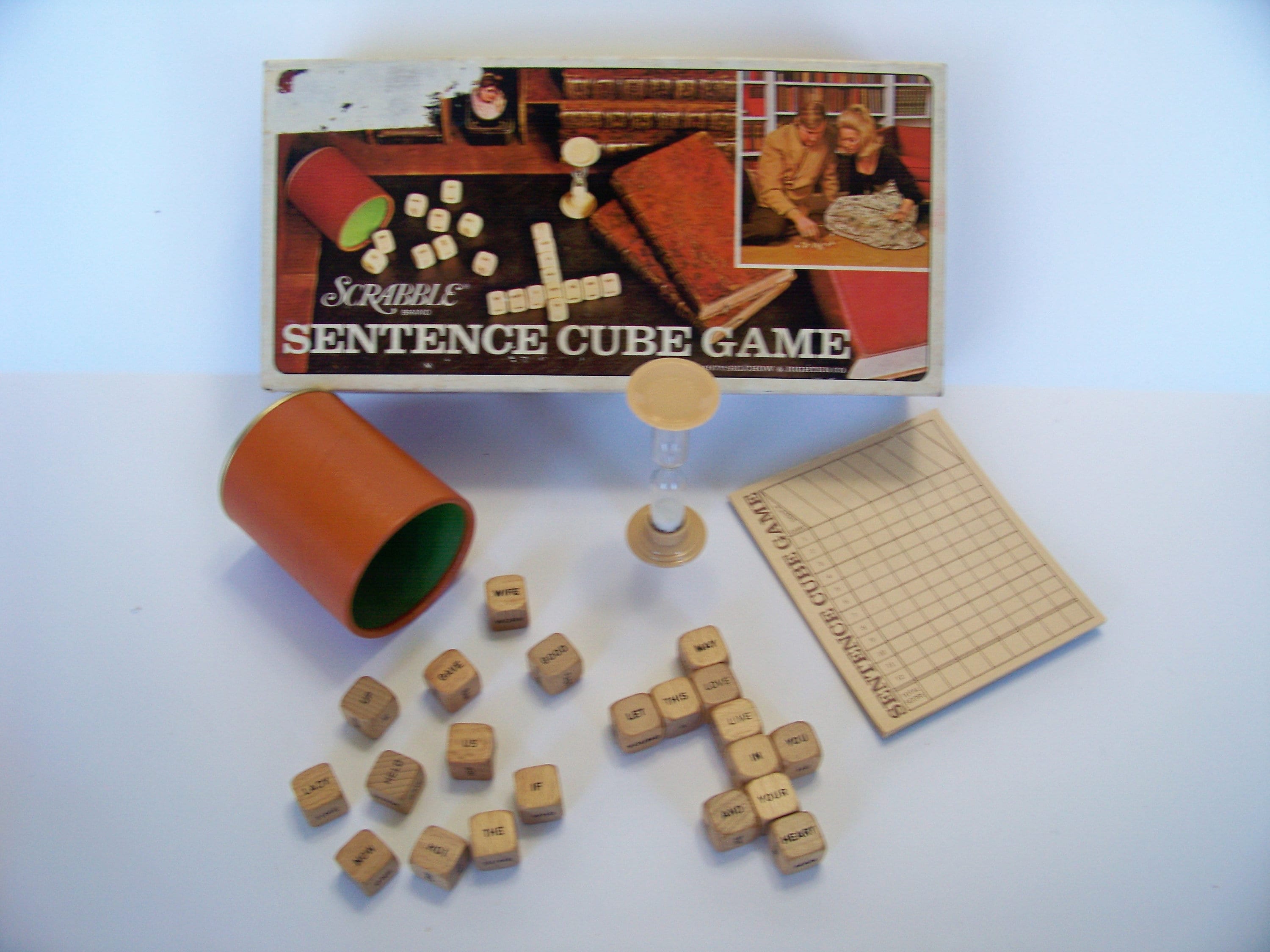 Electronic Scrabble Cubes