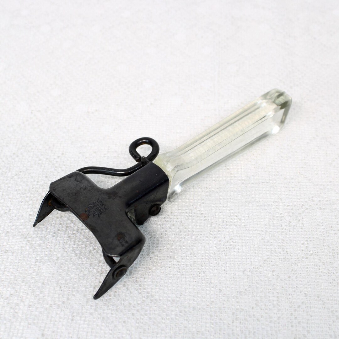 Vintage Pyrex Glass Pan Handle Turn and Lock Handle, Removable Handle ...