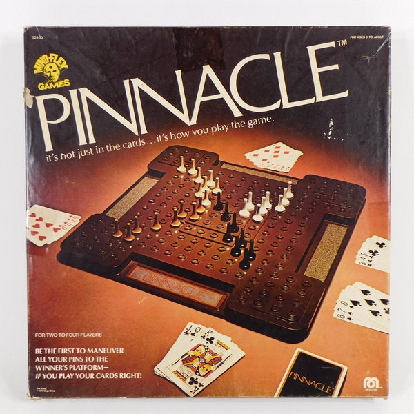 Pinnacle Card Game - Etsy