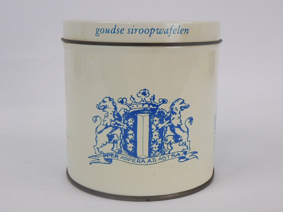 Gouda Syrupwaffle Tin, Goudse Siroopwafelen, Sirupwafflen, Collectible ...