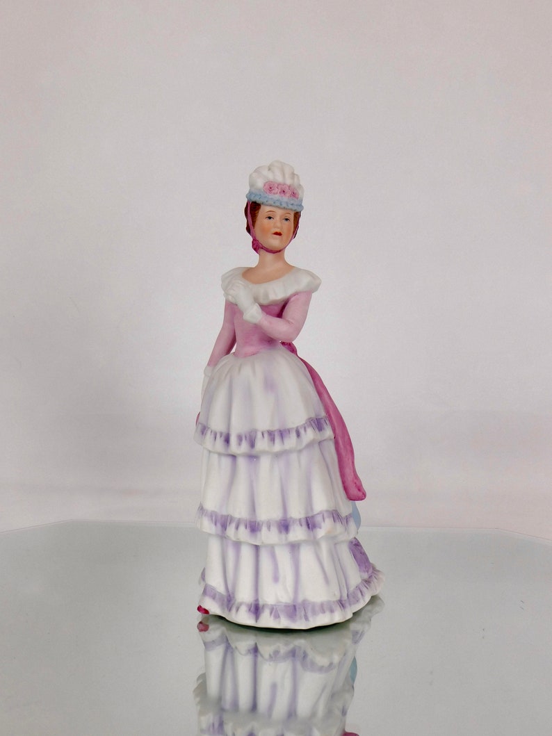 HOMCO Lady Figurine Porcelain Figurine Home Interiors and - Etsy