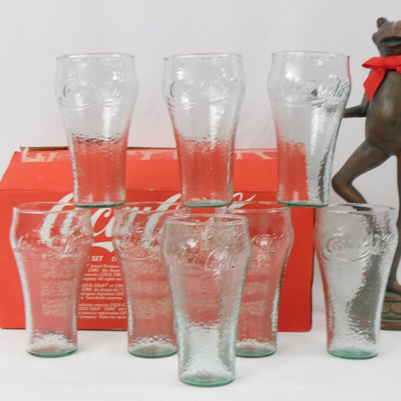 Coca Cola Glass - Etsy
