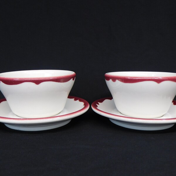 Diner Cup and Saucer - Etsy