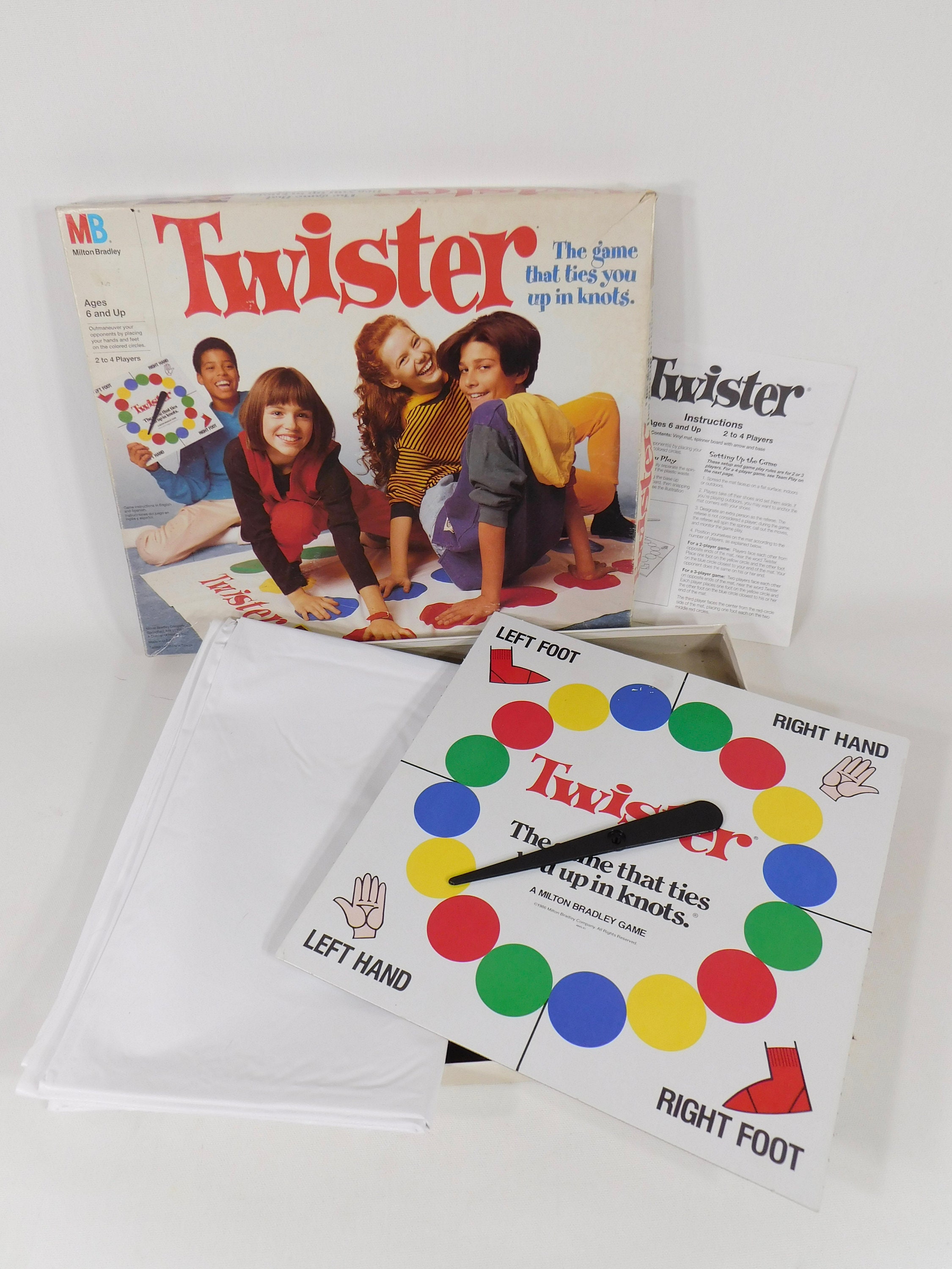 Vintage Twister Full Size Game Mat Twister 1993 Twister - Etsy