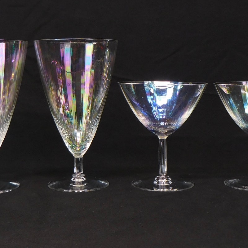 Iridescent Glassware - Etsy