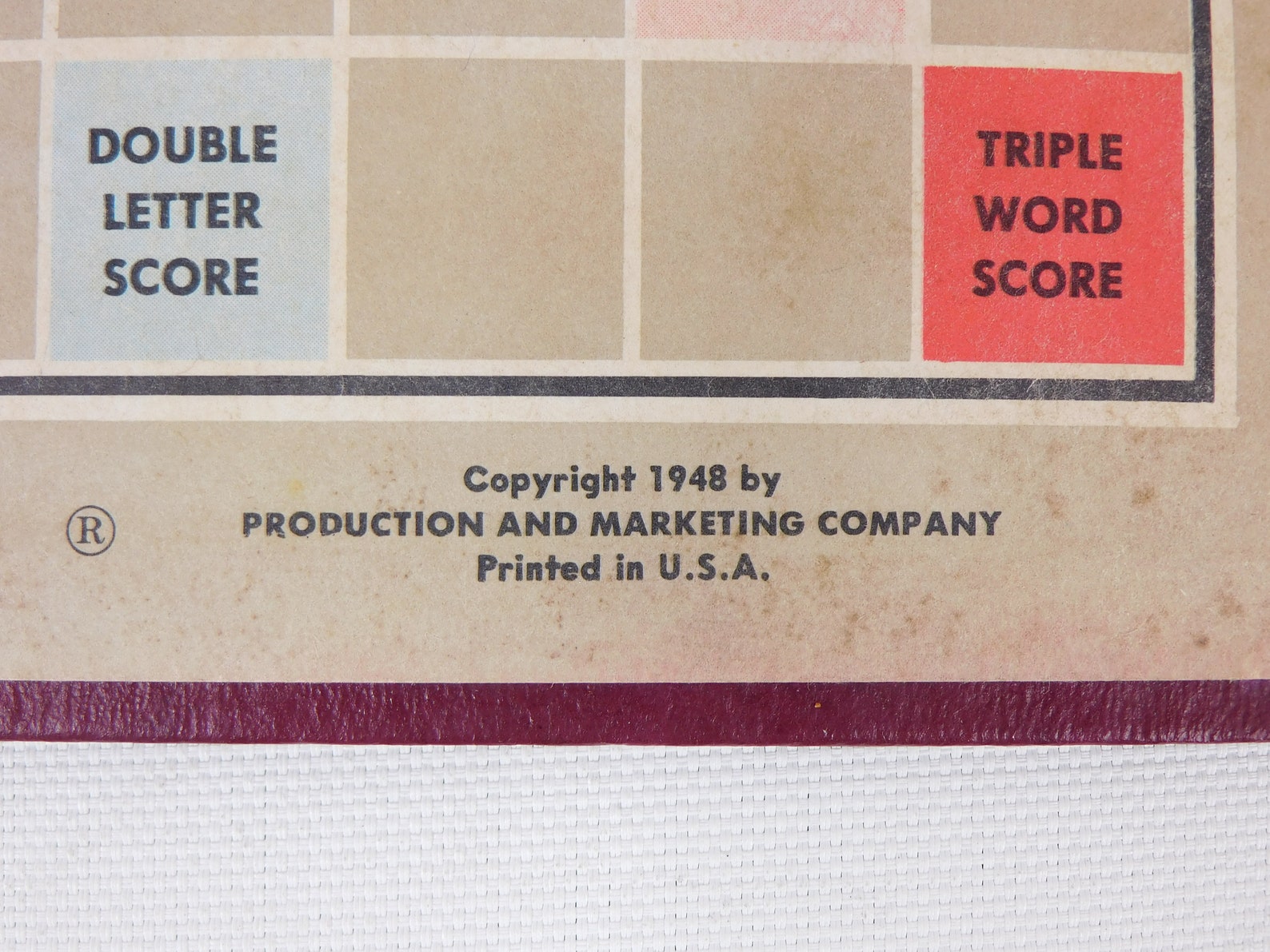 Scrabble Brand Crossword Word Game 1948 53 Selchow & Righter | Etsy