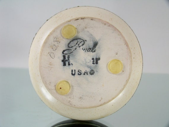 Royal Haeger Pottery Marks Vintage Haeger Hand Thrown Vase Ruffled