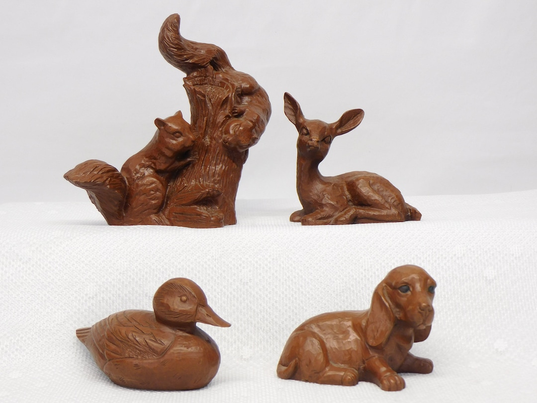 Red Mill Pecan Shell Figurine YOUR CHOICE Made From Crushed Pecan Resin ...