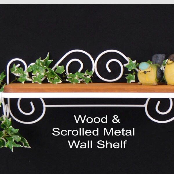 Metal Wall Shelf - Etsy