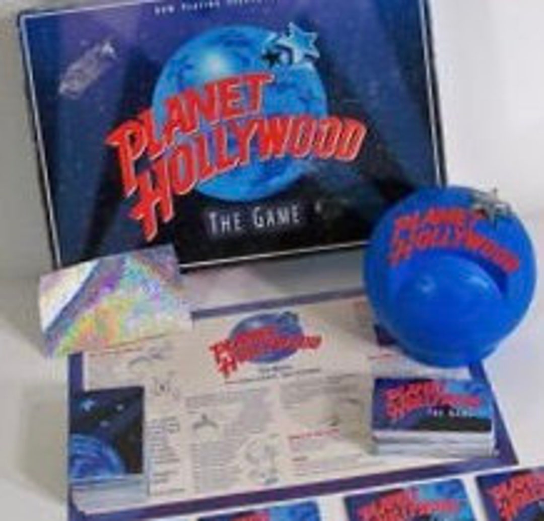 Planet Hollywood Board Game, Movie Trivia Game, All You Have to Do is ...