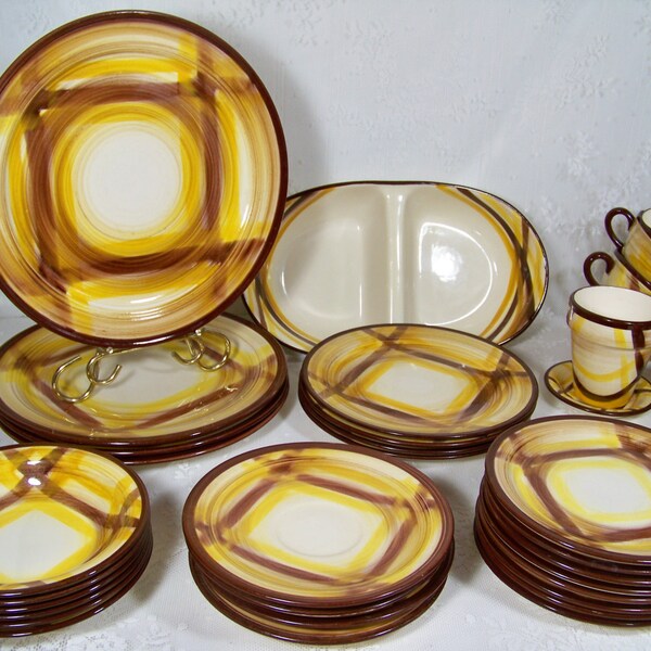Plaid Dishes - Etsy