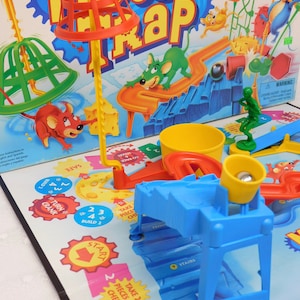 Mouse Trap Board Game, Vintage 1999, Milton Bradley, Complete and Ready ...