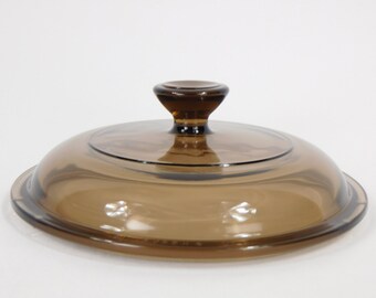 Vintage Pyrex Clear Glass Round Lid G5CA Replacement Parts - Etsy
