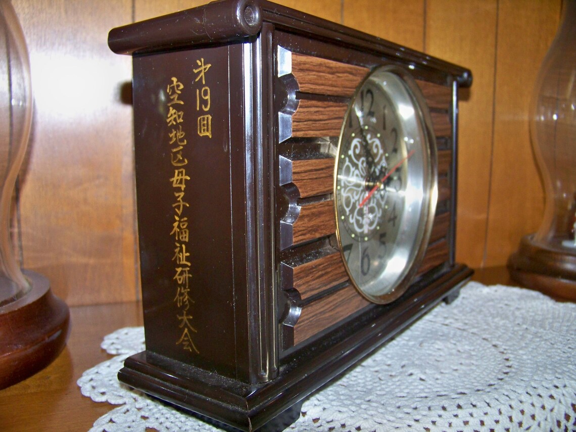 Clock Desk Clock Office Clock Mantel Clock Tokyo Tokei 2 - Etsy