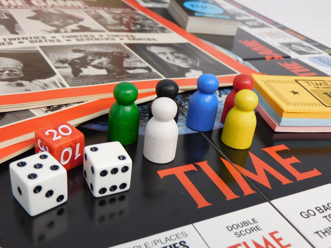 Time Magazine Board Game 1983, World Event Trivia From the 20's to 80's ...