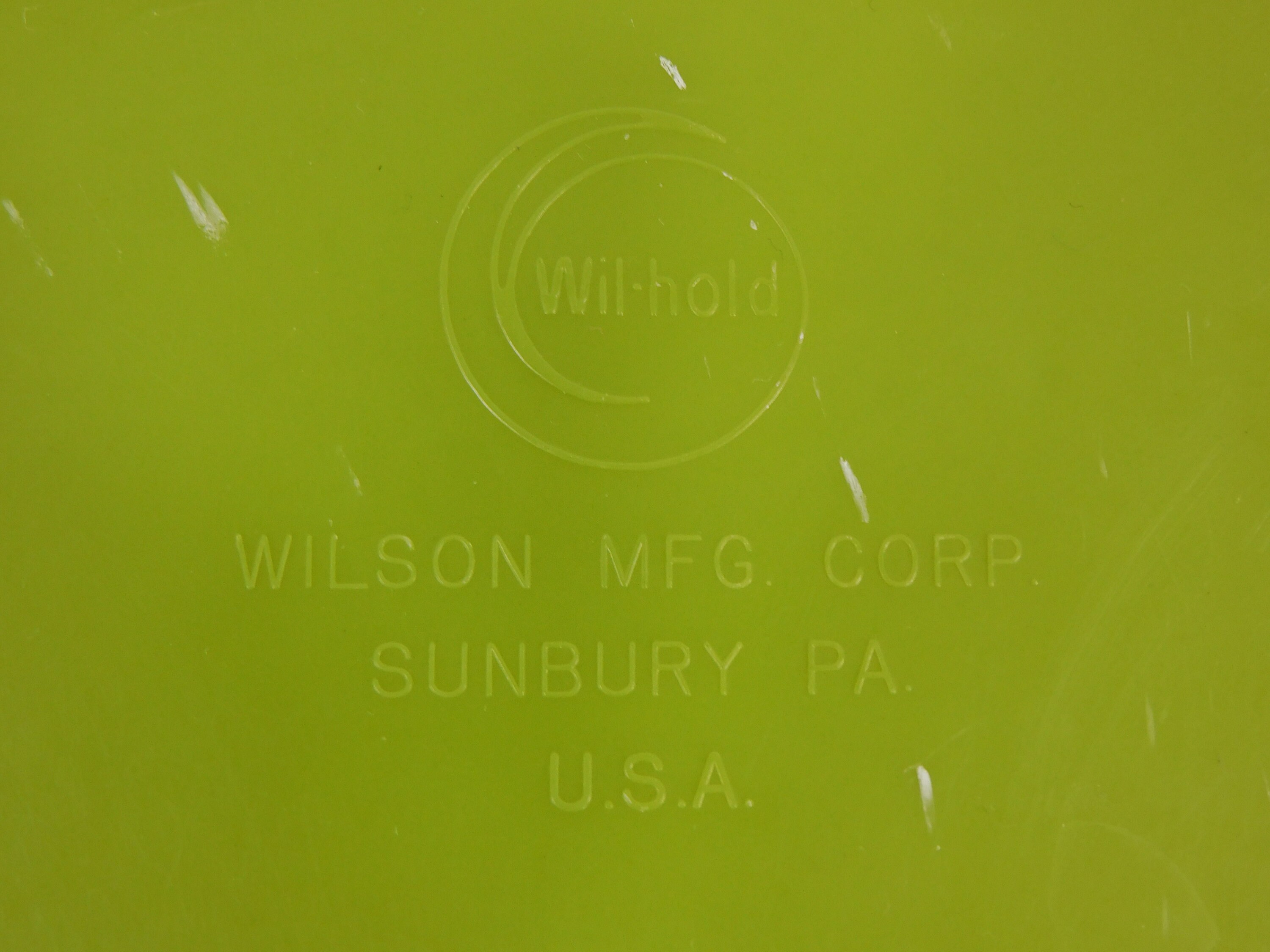 Vintage Wilson Sewing Box Thread Box Lime Green Holds 48 - Etsy
