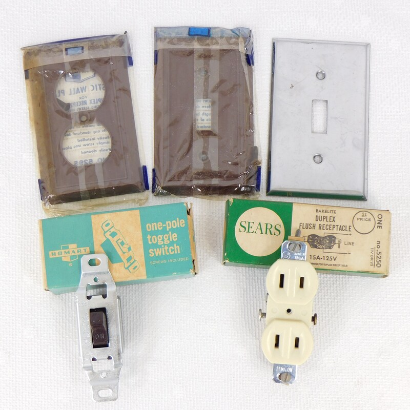 Vintage Outlet Cover - Etsy