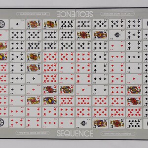 Sequence Board Game, 1995, Sequence Card Game, Strategy Game, Complete and Ready to Play - Etsy