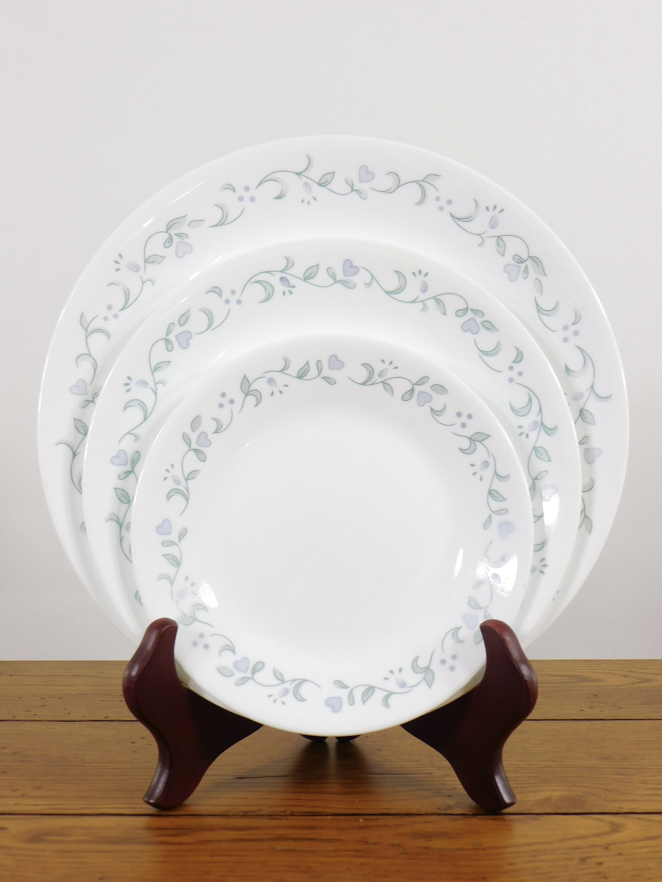 set of corelle plates Corelle country cottage dinner plates replacement ...