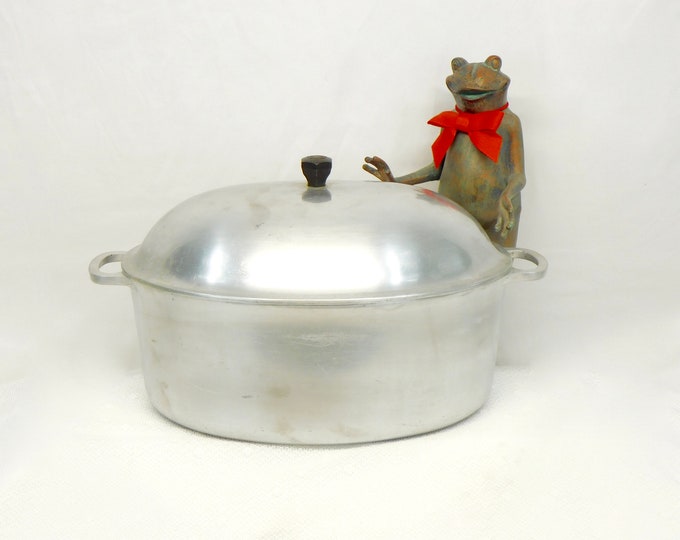 Vintage Household Institute Cast Aluminum Kitchen Utensils Oval Dutch ...
