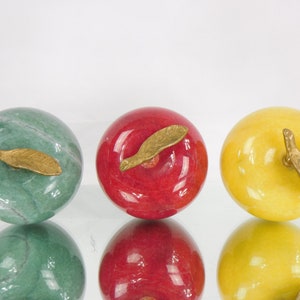 Alabaster Apple, YOUR CHOICE, Red Apple, Yellow Apple, Green Apple ...