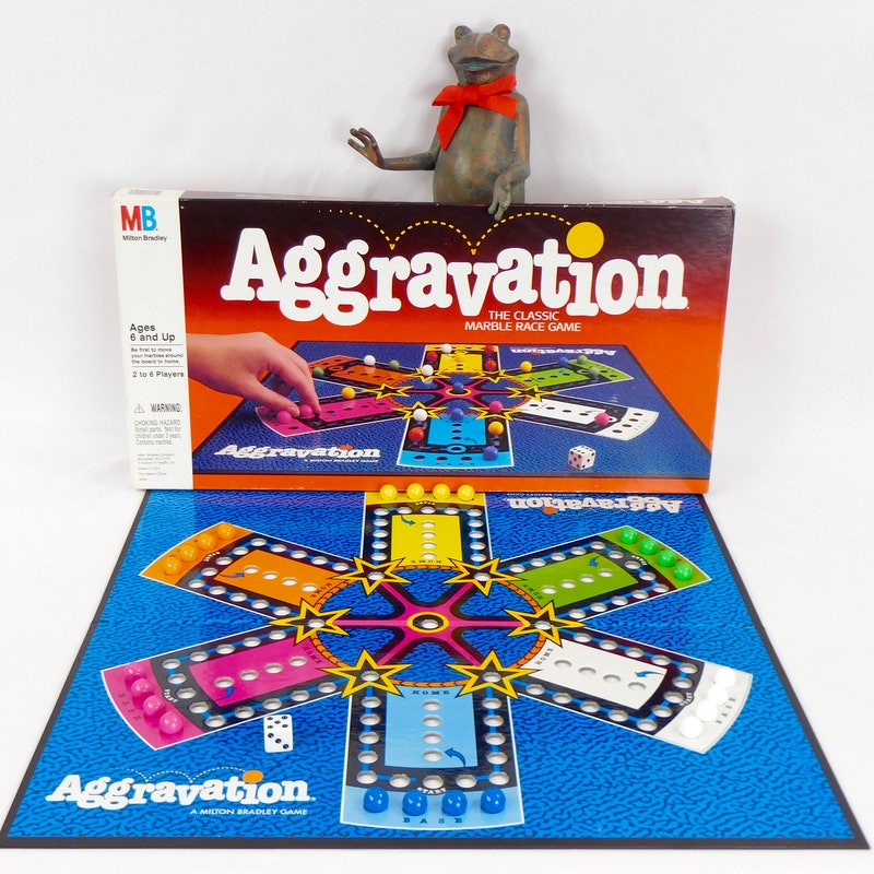 Aggravation Board Game - Etsy Canada