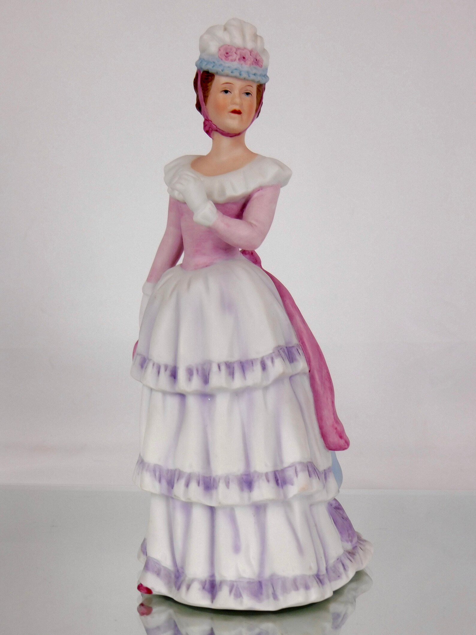 HOMCO Lady Figurine Porcelain Figurine Home Interiors and - Etsy
