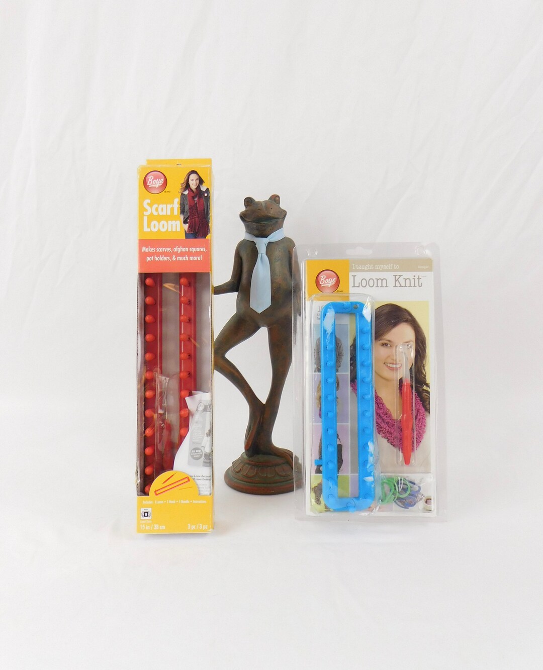 Boye Loom Kit, Large Scarf Loom and Small Rectangle Loom, Project ...