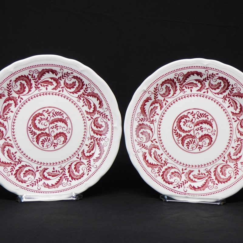 Red Transfer Ware - Etsy