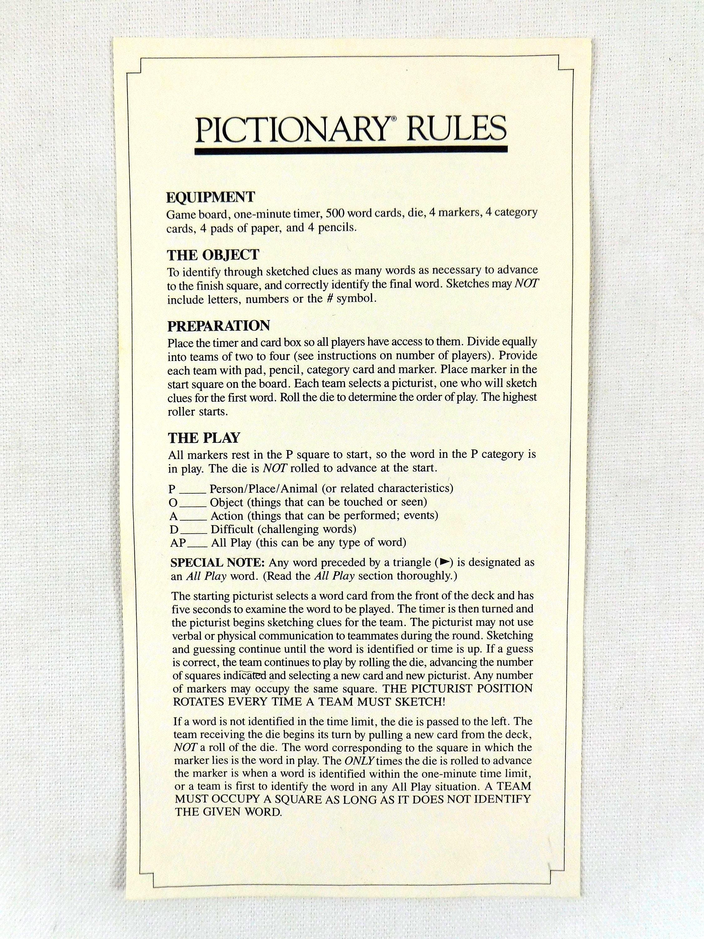 Pictionary Game Rules: Ultimate Guide to Fun and Winning Strategies