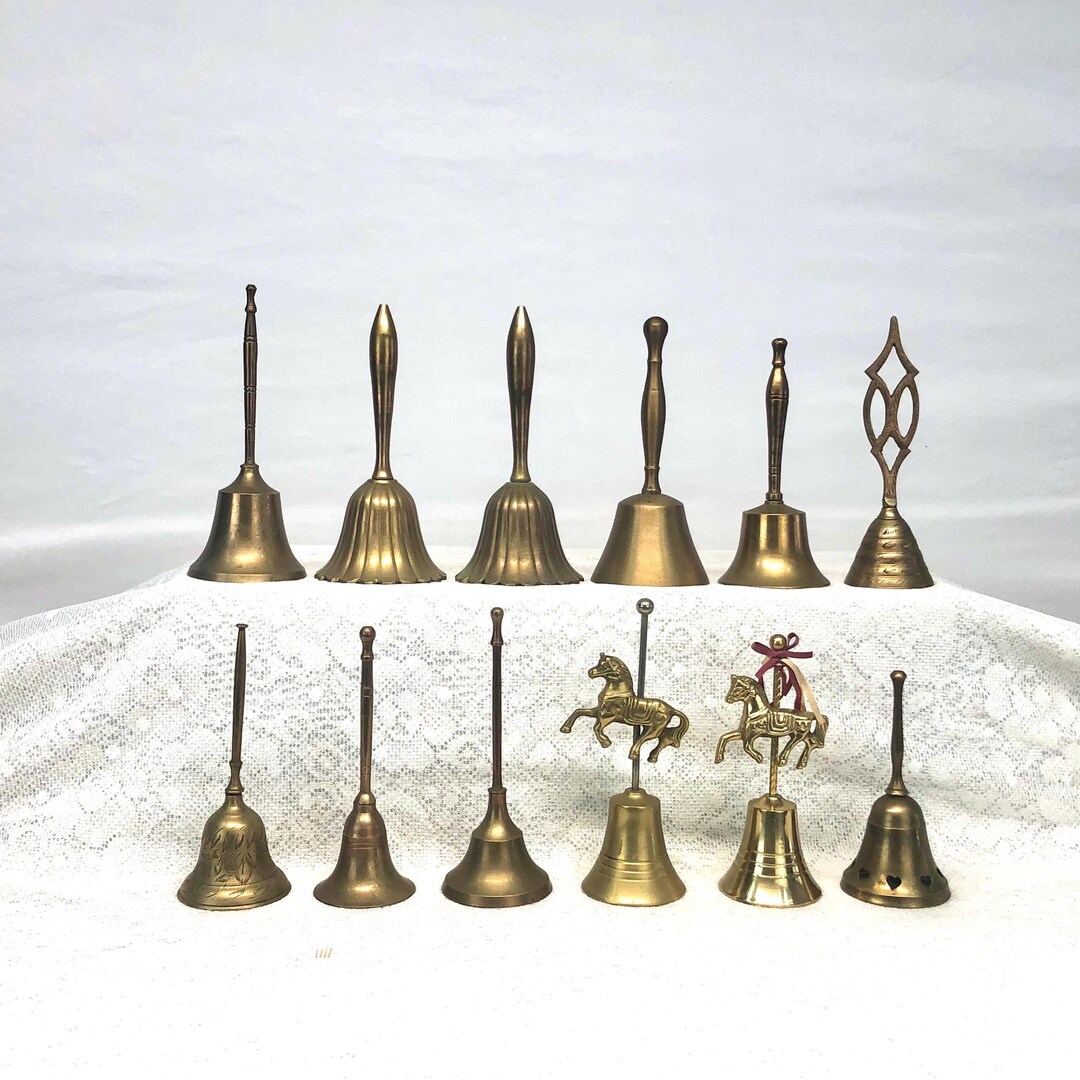 Brass Bell Collectible Bells Assorted Sizes and Styles YOUR CHOICE Take ...