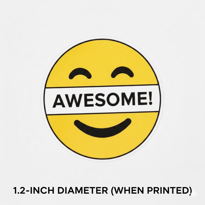 Printable Rewards Emoji Sticker Digital Download Classroom Behavior ...