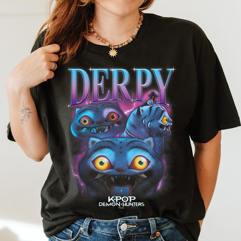 Derpy Kpop Demon Hunters PNG | Funny Cat Fan Art (digital Download) - Etsy
