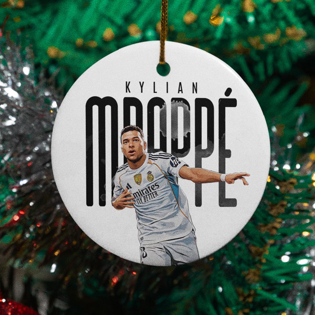Mbappe Star Player Design, Soccer Inspired Tribute Custom Gift for Kids ...
