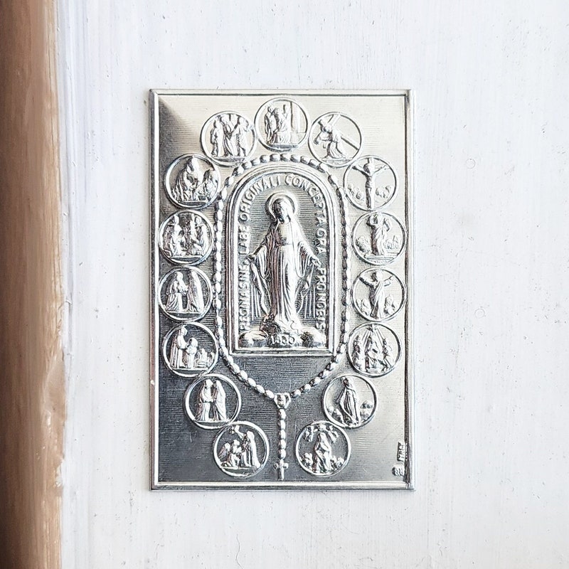 Mysteries of Rosary Icon - Etsy