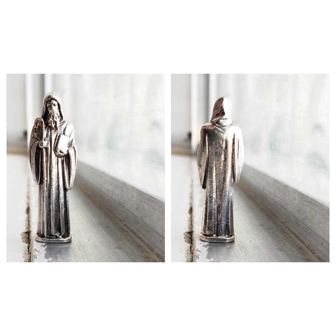 Mini Saint Benedict Statue - Etsy