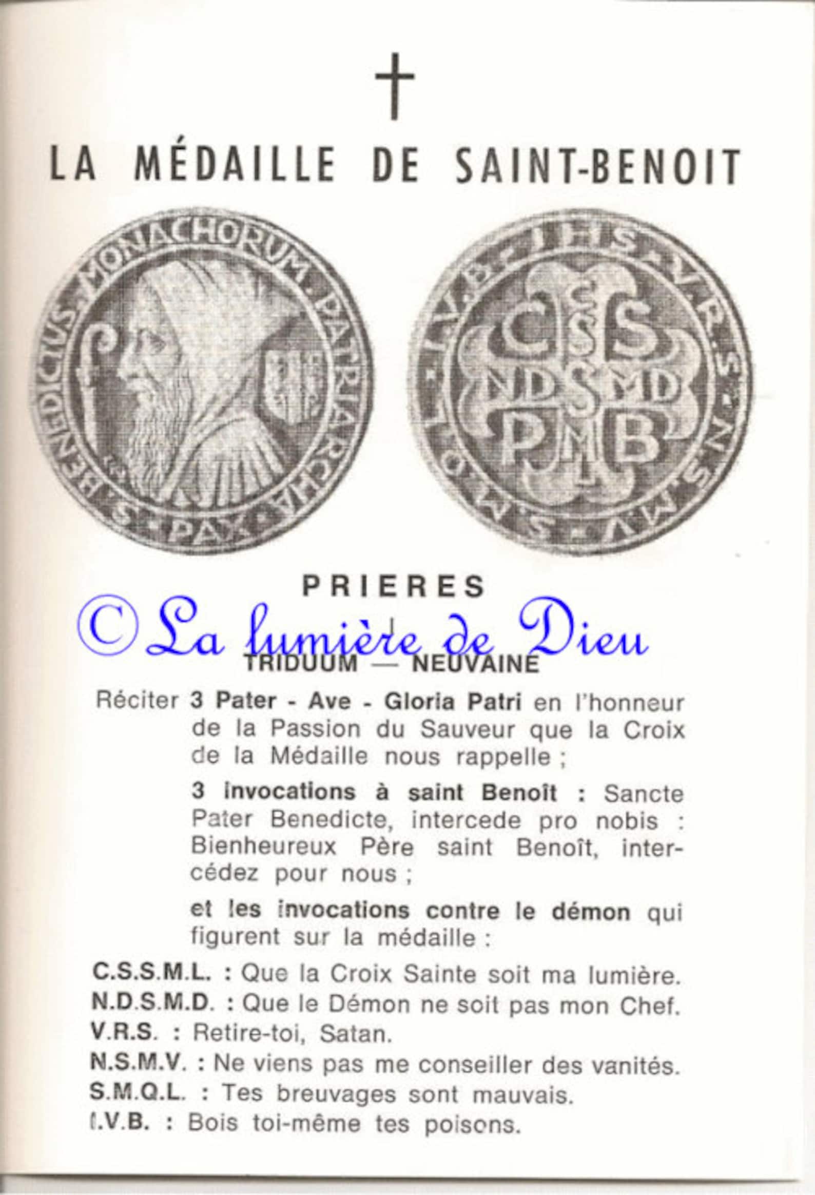 Fernand Py Abbey of Solesmes Saint Benedict Medal - Etsy